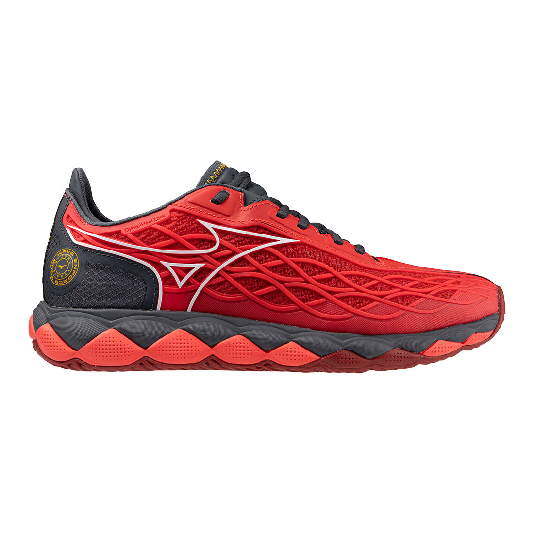 Mizuno Wave Enforce Tour AC Men’s Red/White | Wrigley's Tennis