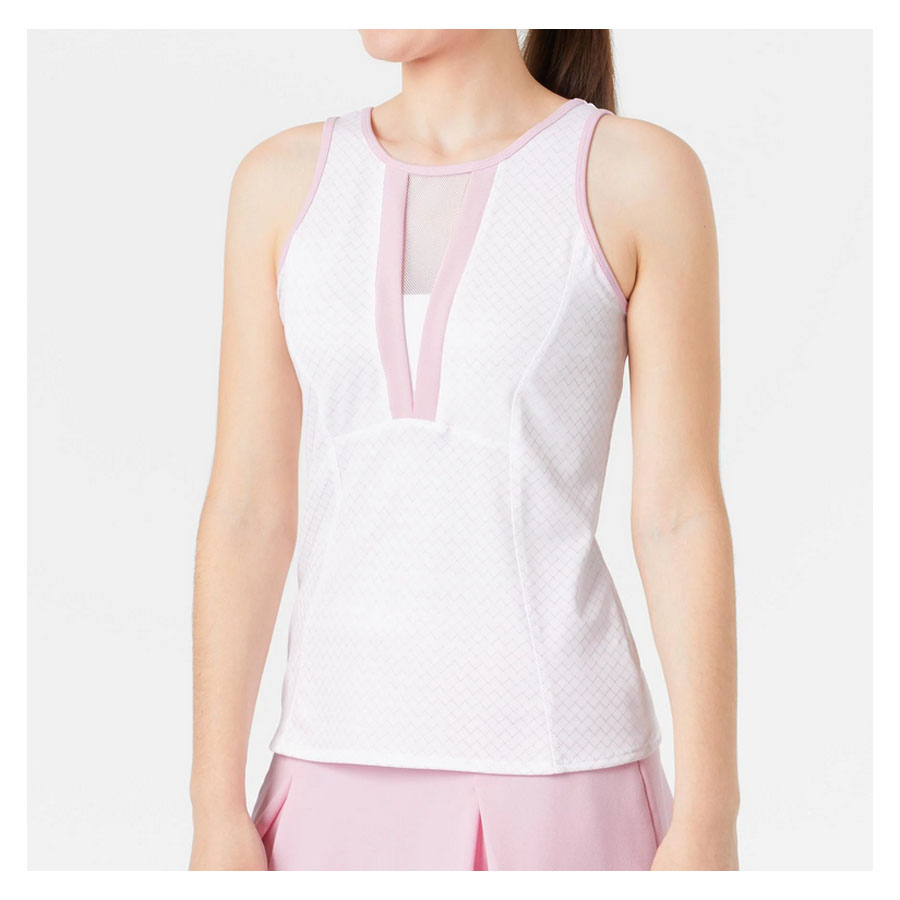 Lucky in Love Deco in Love Grid Tank | Wrigley's Tennis