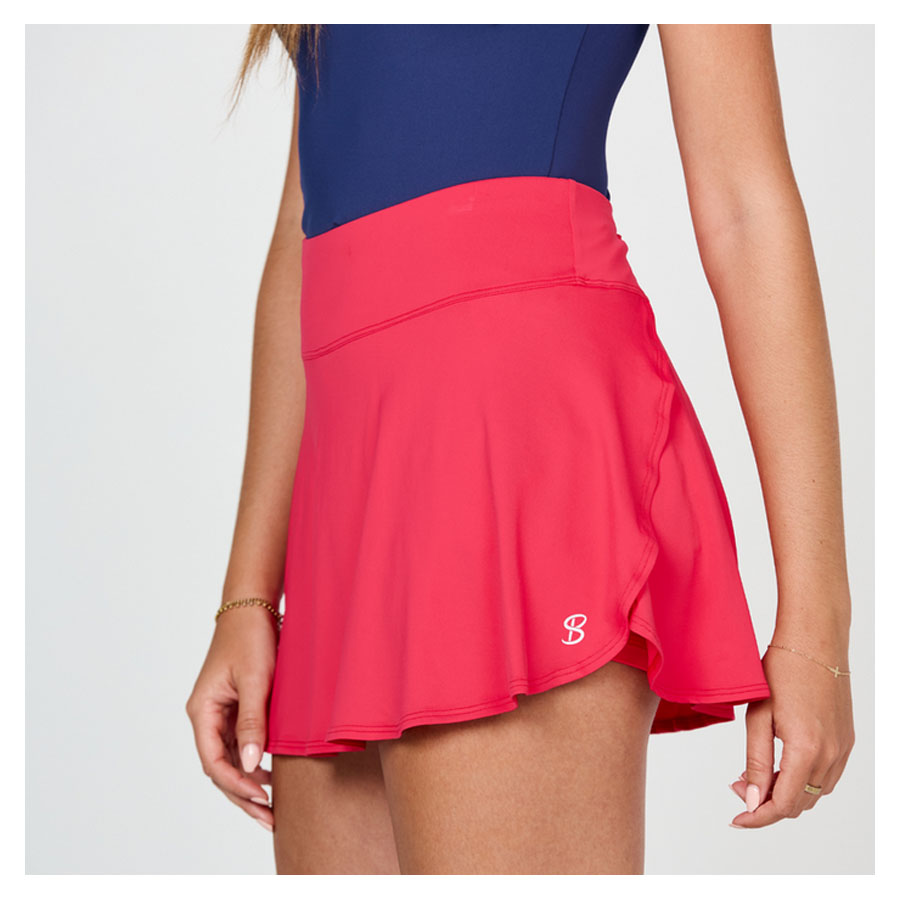 Sofibella UV Colors 14″ Skort Berry Red | Wrigley's Tennis